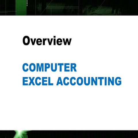 Akuntansi excel | PPTX