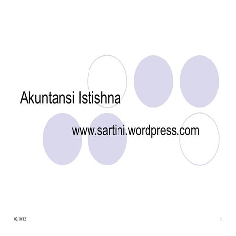 Akuntansi istishna | PPT