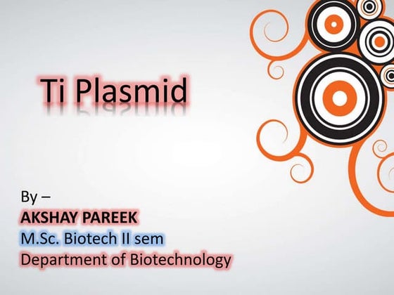Mechanism of T-DNA to transfer genes into plants | PPT