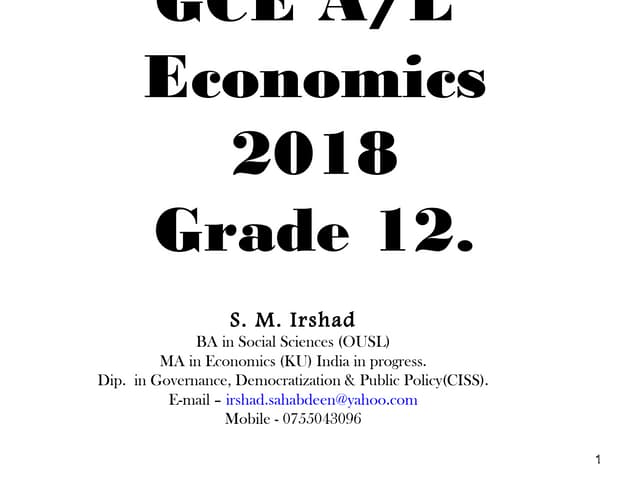 Lecture 1 Chapter 01 Welcome to Economics.pptx