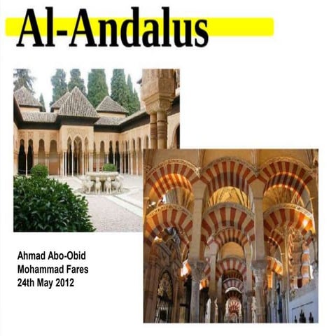 Al andalus | PPTX