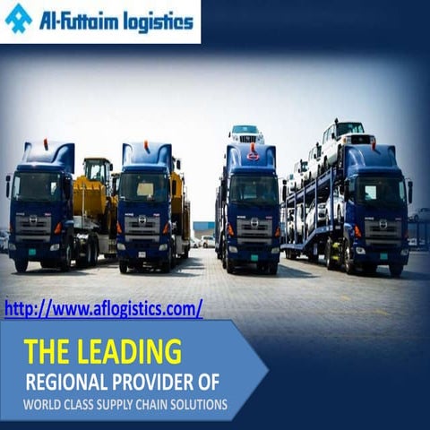 Al-Futtaim Logistics - The World Class Supply Chain Solutions | PPTX