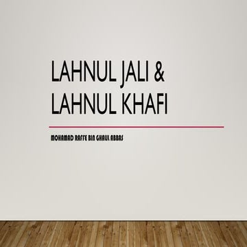 KESALAHAN AL-LAHN JALI & AL-LAHN KHAFI.pptx