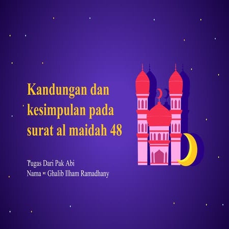 Al - Maidah 48.pptx