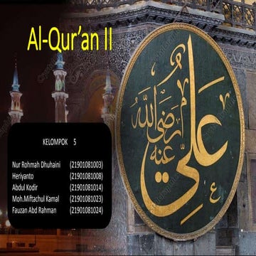 Al-Qur'an II | PPTX