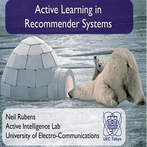 Active Learning In Recommender Systems Key Computing Technology And Computing