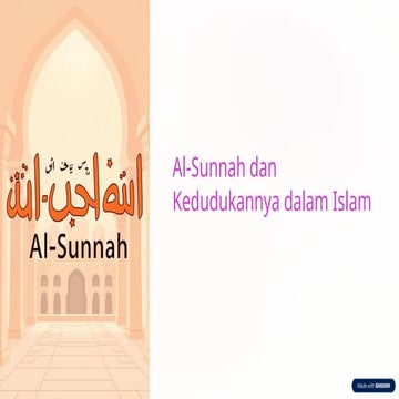 Al-Sunnah-dan-Kedudukannya-dalam-Islam.pptx