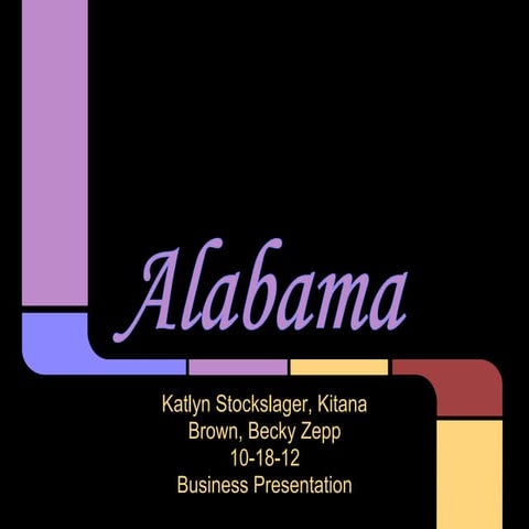 Alabama | PPT