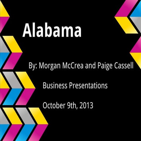 Alabama | PPTX