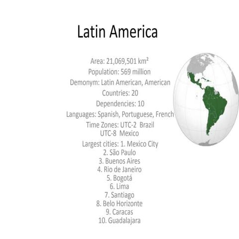 latin america | PPTX | South America Travel | Travel Locations