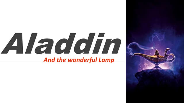 Aladdin | PDF