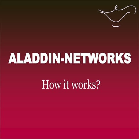 Aladdin how it works | PPTX