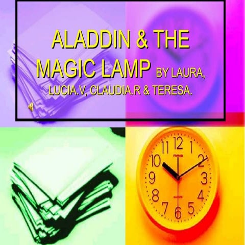 Aladdin & the magic lamp by laura s | PPT