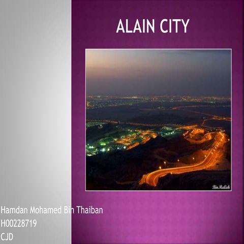Alain city | PPTX