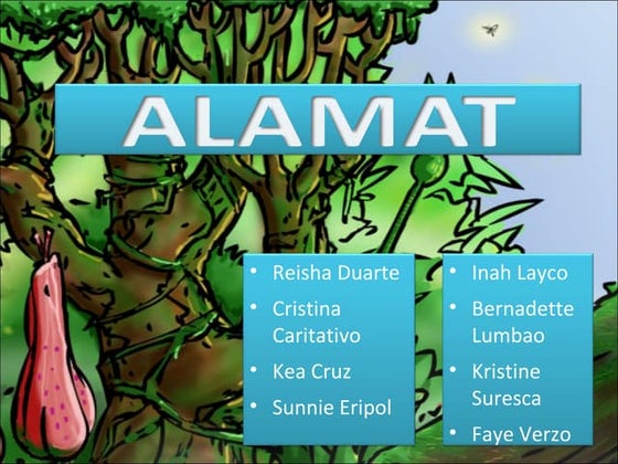 Filipino 8 Elemento ng Alamat | PPTX