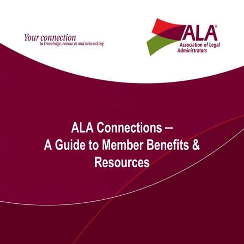 ALA Member Benefits | PPT