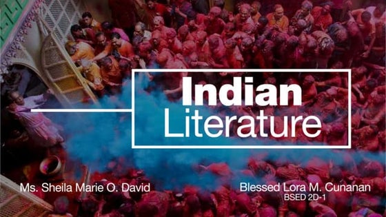 Indian literature | PPT