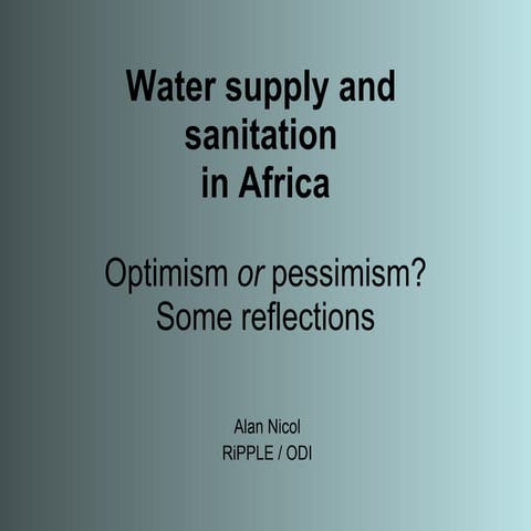 World water week | PDF