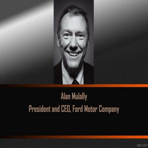 Alan mulally | PPTX