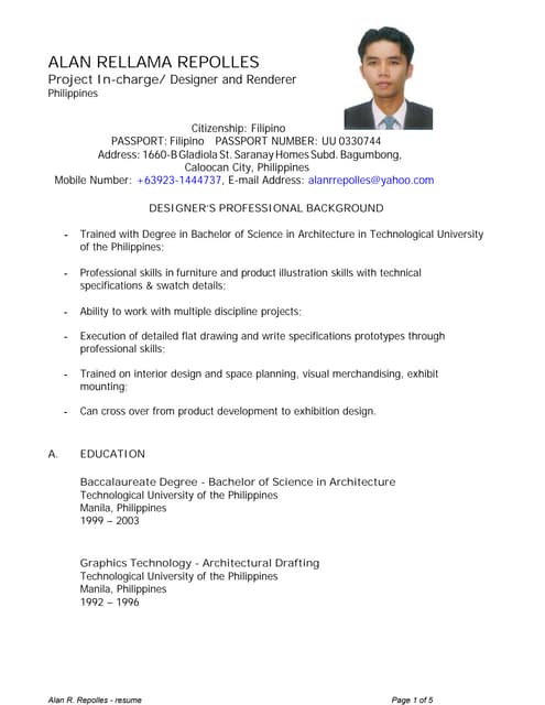 Antonio Corral - Resume | PDF