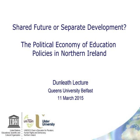 Alan smith Dunleath lecture 11 mar 2015 | PPT