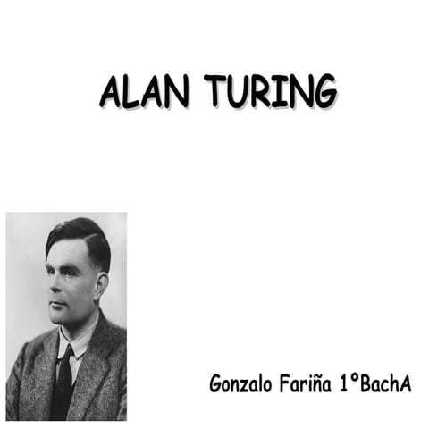 ALAN TURING | ODP