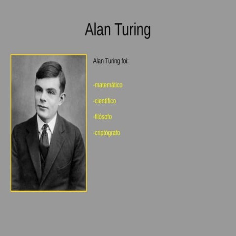 Alan turing | ODP
