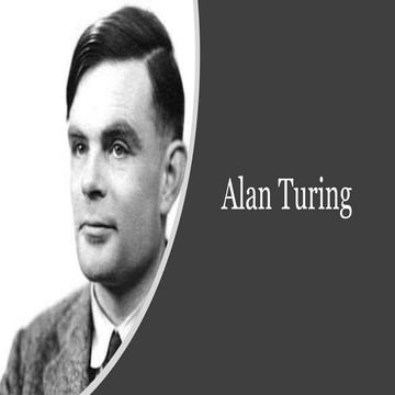 Alan turing | PPTX