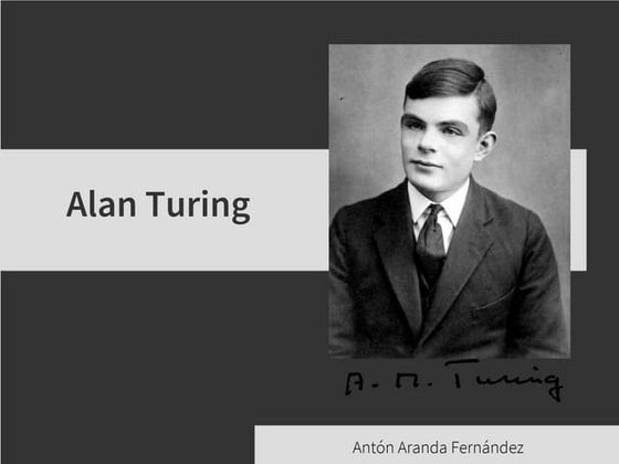 Alan turing presentación | ODP