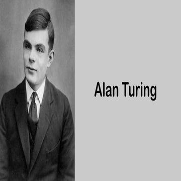 Alan turing | PPTX