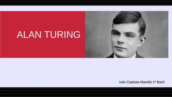 Traballo alan turing fernando vilariño | ODP