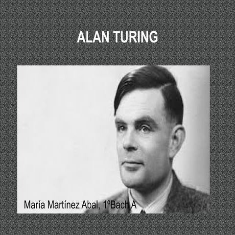 Alan Turing | PDF