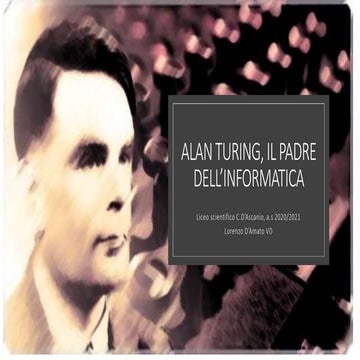 Alan_turing_il_padre_dell_informatica | PPT