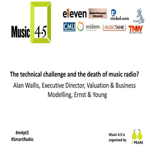 Music 4.5 Smart Radio: Alan Wallis, Head of Media & Entertainment ...
