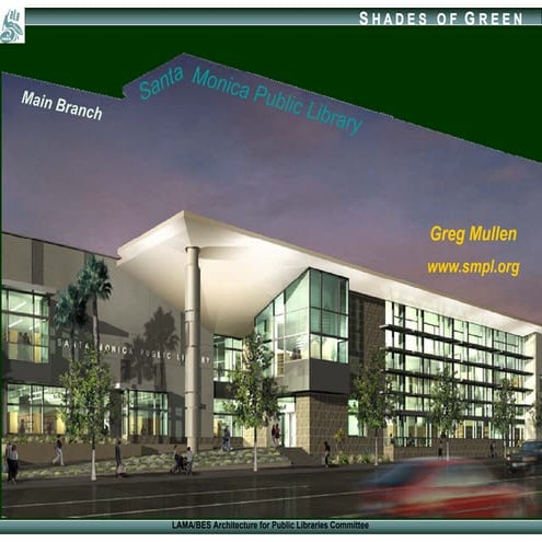 Sustainable Libraries - Shades of Green, Case Study 3 | PDF