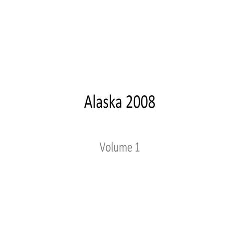 Alaska 2008 V1 | PPT