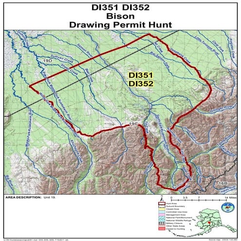 Alaska Bison Hunt Maps | PDF