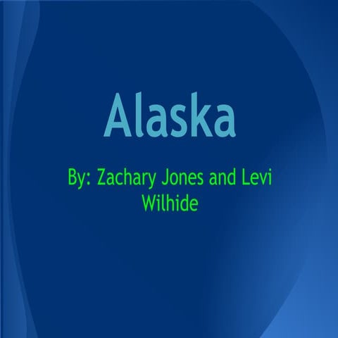 Alaska presentation | PDF | North America Travel | Travel Locations