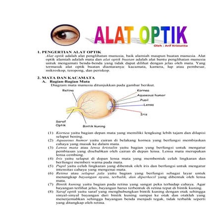 Alat optik | PDF