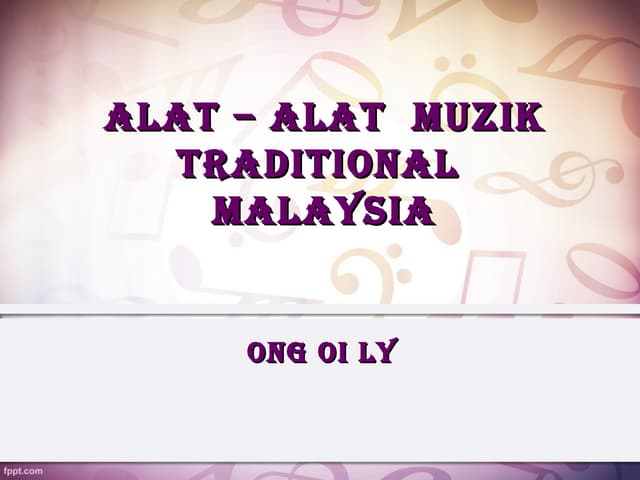 Alat muzik tradisional | DOCX