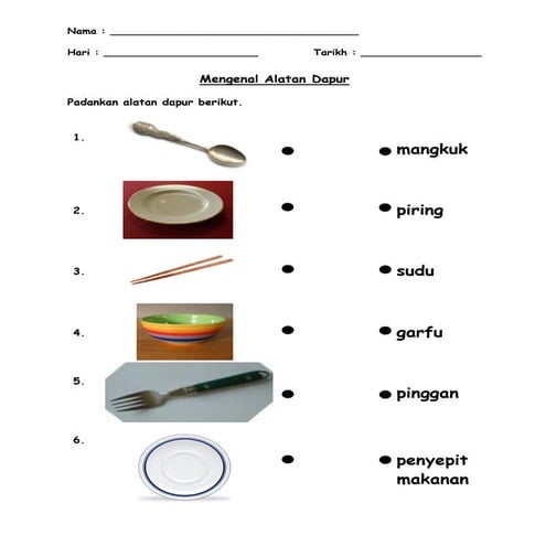 Alatan Untuk Makan | PDF
