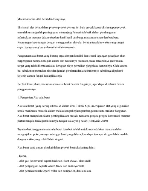 Disposal Pertambangan | PDF