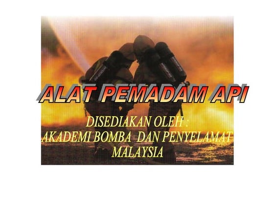 Materi pelatihan teori api 2 | PPT