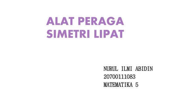 Simetri | PPT