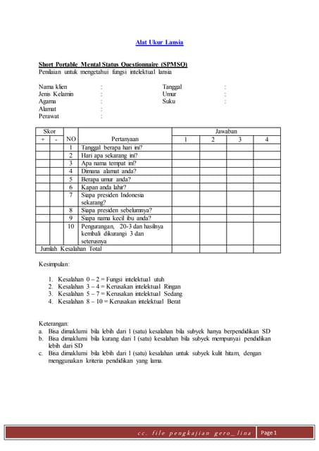 Form barthel-index | PDF