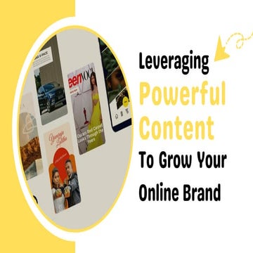 Leveraging Powerful Content To Grow Your Online Brand | PDF