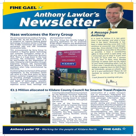 Naas Newsletter March 2013 | PDF