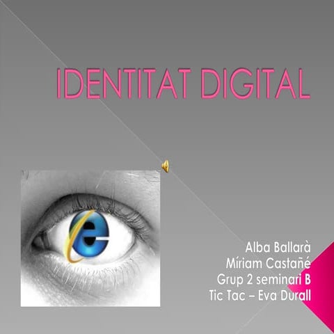 Identitat Digital | PPSX