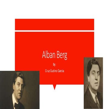 Alban Berg | PPT