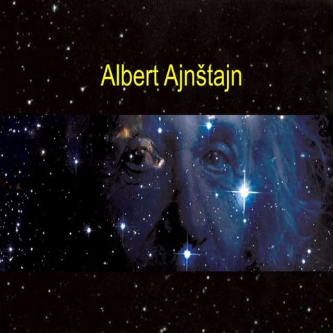 Albert Ajnštajn | PPTX